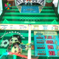 China Coin Operated Soccer Table Game with LED Lighting 70x125x213cm for Amusement Parks for sale