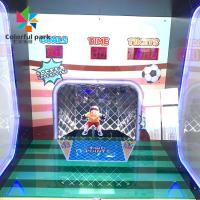 China Coin Operated Soccer Table Game with LED Lighting 70x125x213cm for Amusement Parks for sale