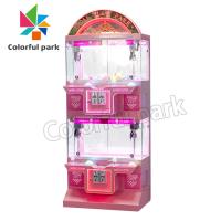 China Colorful Park Arcade Claw Machine 80x90x205cm with LED Lights and CE Certification for Amusement Parks for sale