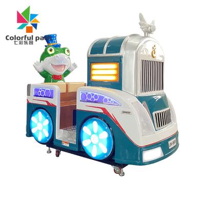 China Electric Children's Swing Machine with Coin-Operated Function and Colorful Park Theme for sale