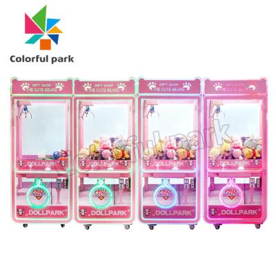 China Colorful Park Arcade Games Claw Crane Machine for Fun and Skill Development Age 3 Years for sale
