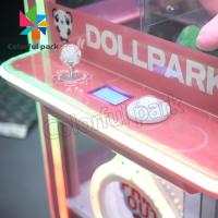 China Colorful Park Arcade Games Claw Crane Machine for Fun and Skill Development Age 3 Years for sale