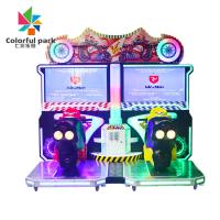 China EU Plug Two-Player Super Bike Motor Simulator Indoor Arcade Racing Game Machine Flame Motorcycle for sale
