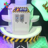 China EU Plug Two-Player Super Bike Motor Simulator Indoor Arcade Racing Game Machine Flame Motorcycle for sale