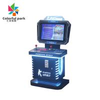 China Colorful Park Double Street Fighter Arcade Cabinet 90x80x200cm CE Certified Coin Operated Game Machine for sale