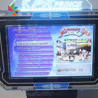 China Colorful Park Double Street Fighter Arcade Cabinet 90x80x200cm CE Certified Coin Operated Game Machine for sale