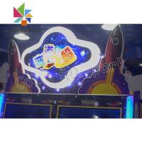 China Simulation Racing Game Machine Double Bend Spaceship Racing Machine for Large Game Hall for sale