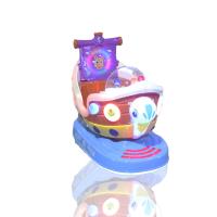 China Colorful Park Boat Shape Coin Operated Kid Swing Machine 90x80x200cm CE Certified for Amusement Parks for sale