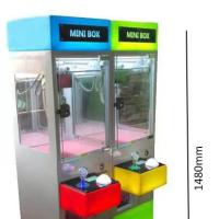 China Colorful Park Arcade Claw Machine 80x96x206cm Coin Operated Crane Game with LED Lighting for sale