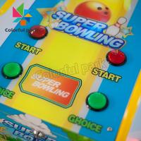 China CE Certified Mini Arcade Bowling Machine 90x80x200cm Indoor Children Sports Amusement for sale