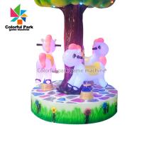 China Customized Colorful Park Coin-operated Children's Mini Carousel Arcade Game Machine for sale