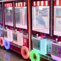 China Colorful Park Train Bus Claw Machine Game Arcade Claw Game Machine with CE Certificate for sale