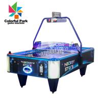 China Colorful 2 in 1 Air Hockey and Pool Table Arcade Game Machine 80x90x205cm CE Certified for sale
