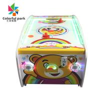 China CE Certified Kids Air Hockey Arcade Game Coin Operated 70x125x213cm LED Lighting for sale