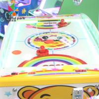 China CE Certified Kids Air Hockey Arcade Game Coin Operated 70x125x213cm LED Lighting for sale