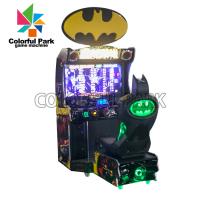 China Two Player Car Racing Arcade Game Machine 90x80x200cm with LED Lighting CE Certified for sale