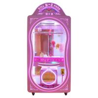 China Colorful Park Wooden House Toy Crane Game Machine 81cm for Amusement Center for sale