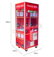 China CE Certified Coin Operated Claw Crane Machine 2600mm LED Prize Vending for Amusement Park for sale