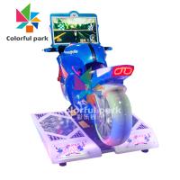 China Coin Operated TT Motorcycle Game Console for Kids 48V LED Amusement Ride for sale