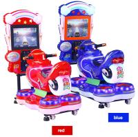 China Customizable Kids Electric Coin Shaker Speed Bike 3D Interactive Racing Rocker 90x80x200cm for sale