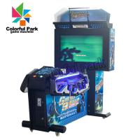 China Custom Colorful Park Shooting Arcade Game Machine 200x190x170cm CE Certified for Adult Entertainment for sale