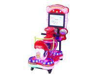China Customizable Kids Electric Coin Shaker Speed Bike 3D Interactive Racing Rocker 90x80x200cm for sale