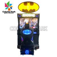 China Coin Operated Driving Simulator Arcade Machine 48V LED Racing Cockpit for 2 Adults for sale