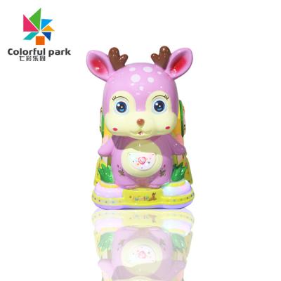 China Commercial Coin Operated Kiddie Ride Truck 48V LED Music Shake Vehicle for Amusement Park 90x80x200cm for sale