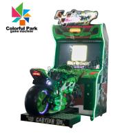 China Coin Operated Moto GP Racing Arcade Simulator 167cm LED Driving Game Machine CE Certified for sale