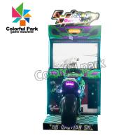 China Coin Operated Moto GP Racing Arcade Simulator 167cm LED Driving Game Machine CE Certified for sale