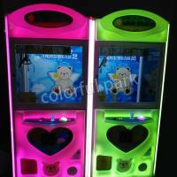 China CE Certified Colorful Park Claw Machine Crane Game 90x80x200cm for Amusement Park for sale