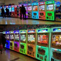 China CE Certified Colorful Park Claw Machine Crane Game 90x80x200cm for Amusement Park for sale