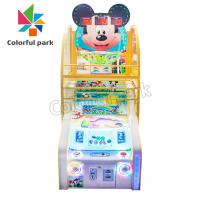China Kids Mickey Basketball Machine Coin Operated Game Console 90x80x200cm for Parent Child Amusement for sale