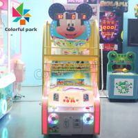 China Kids Mickey Basketball Machine Coin Operated Game Console 90x80x200cm for Parent Child Amusement for sale