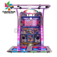 China Coin Operated Arcade Dance Machine 167cm Kids Electronic Pump It Up Game with CE Certification for sale