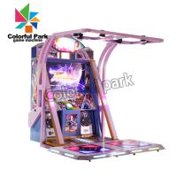 China Coin Operated Arcade Dance Machine 167cm Kids Electronic Pump It Up Game with CE Certification for sale