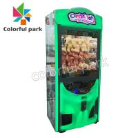 China Colorful Park Toy Claw Crane Game Machine 80x90x205cm CE Certified Arcade Claw Machine for sale