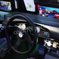 China Indoor Family Entertainment Super Mario Racing Car Game Machine 48V with CE Certificate for sale