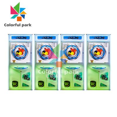 China Colorful Park Coin Pusher Arcade Claw Machine 90x80x200cm CE Certified for sale