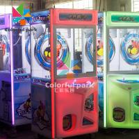 China Colorful Park Coin Pusher Arcade Claw Machine 90x80x200cm CE Certified for sale
