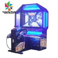 China Coin Operated Arcade Dinosaur Shooting Game Machine 167cm with LED Lighting CE Certified for sale