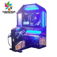 China Coin Operated Arcade Dinosaur Shooting Game Machine 167cm with LED Lighting CE Certified for sale
