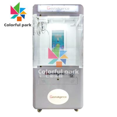 China Wholesale Gesture Crane Machine 91x90x215cm Coin Operated Claw Machine with LED Lighting for sale
