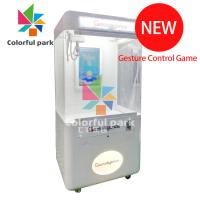 China Wholesale Gesture Crane Machine 91x90x215cm Coin Operated Claw Machine with LED Lighting for sale
