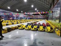China Customized Colorful Park Karts Bumper Car with LED Lights 70x125x213cm for Ages 5 Plus for sale