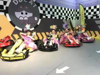 China Customized Colorful Park Karts Bumper Car with LED Lights 70x125x213cm for Ages 5 Plus for sale