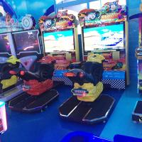 China Coin Operated Indoor Multi Video Motorcycle Driving Game Machine 32 Inch Screen for sale