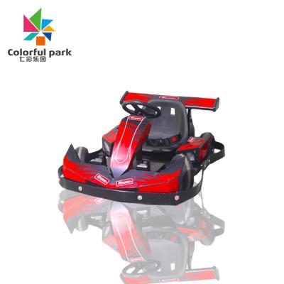 China Colorful Park 2-Seater Bumper Car Kiddie Ride with LED Lights 70x125x213cm CE Certified for sale