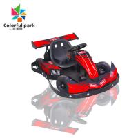 China Colorful Park 2-Seater Bumper Car Kiddie Ride with LED Lights 70x125x213cm CE Certified for sale