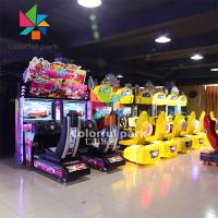 China CE Certificate Multiplayer Coin Operated Machine Outrun Car Racing Arcade Game Board for sale